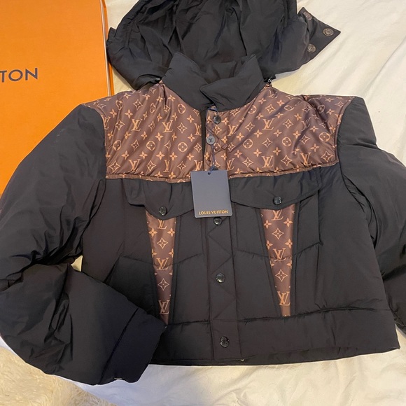 Louis Vuitton | Jackets & Coats | Authentic Louis Vuitton Monogram ...